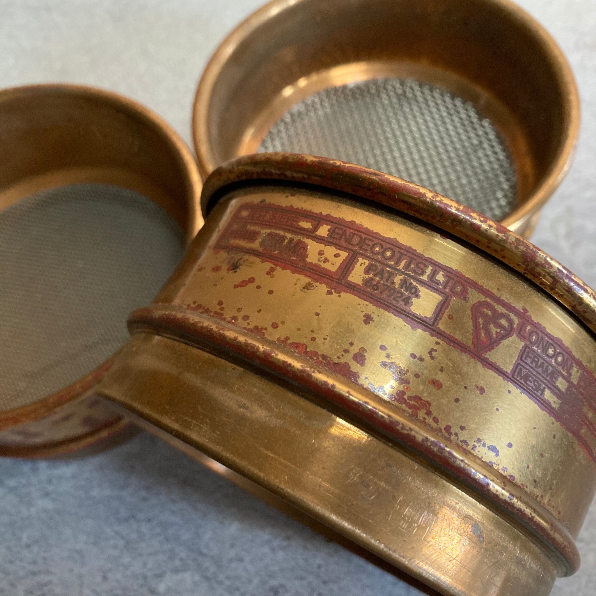 Science Laboratory Test Sieves Endecotts | The Urban Vintage Affair