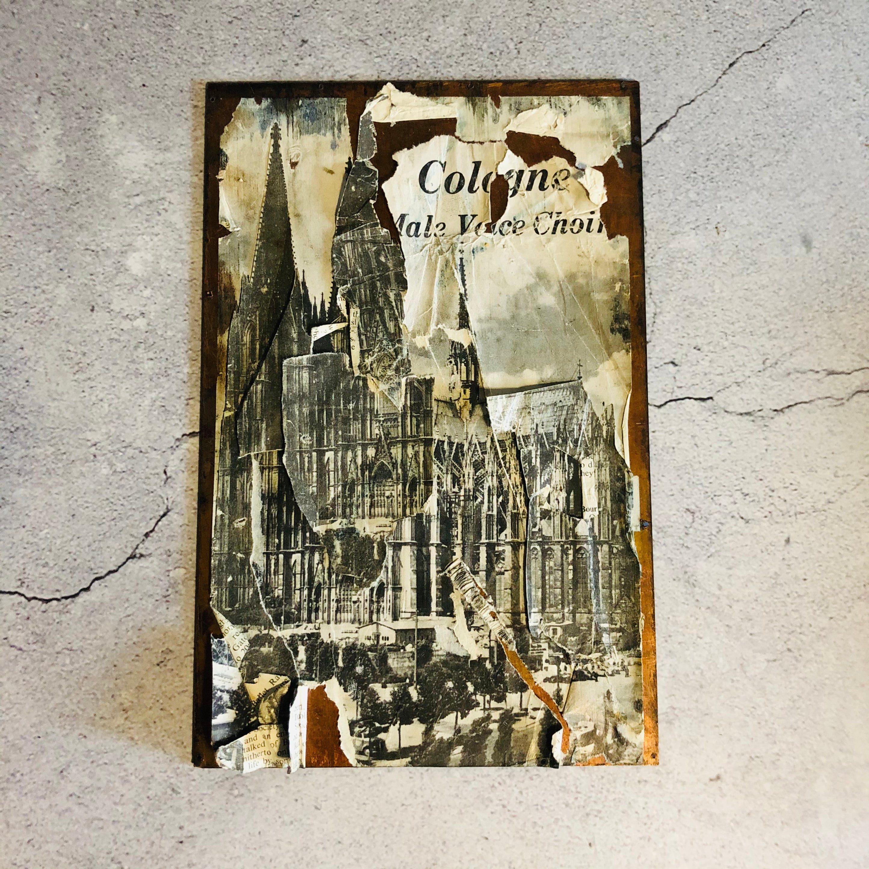 Vintage Copper Printing Plate of a Cathedral | The Urban Vintage Affair