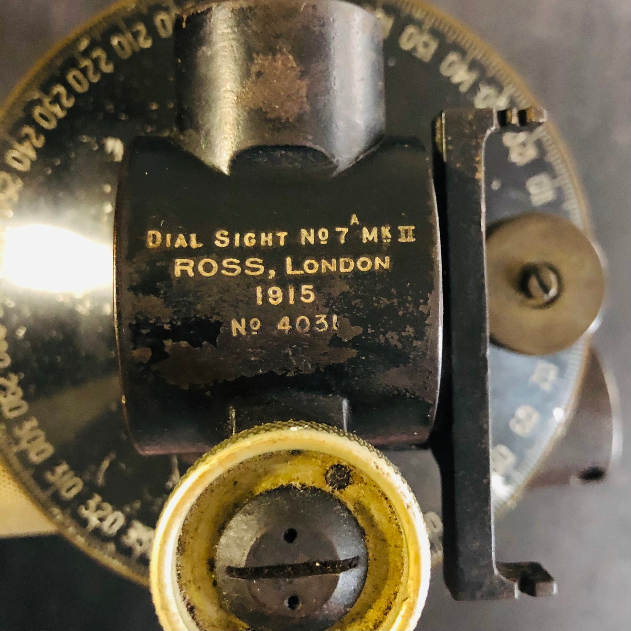Stunning Military Optical Dial Sight Ross of London 1915 – The Urban ...