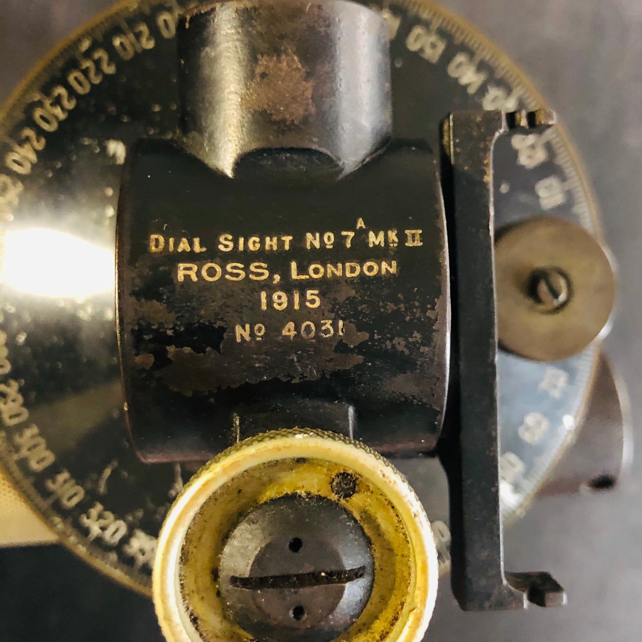 Stunning Military Optical Dial Sight Ross of London 1915 – The Urban ...