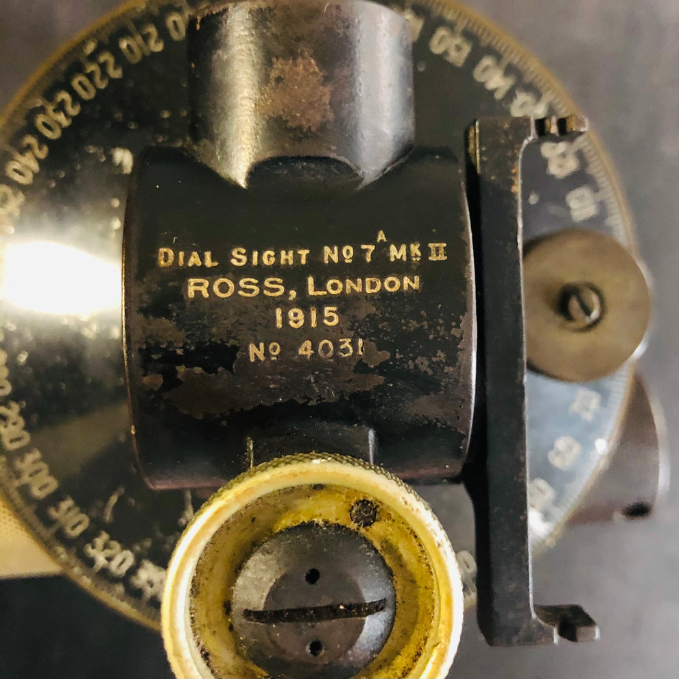 Stunning Military Optical Dial Sight Ross of London 1915 – The Urban ...
