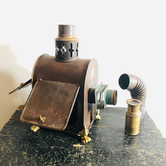 Antique Magic Lantern and Glass Slides |The Urban Vintage Affair