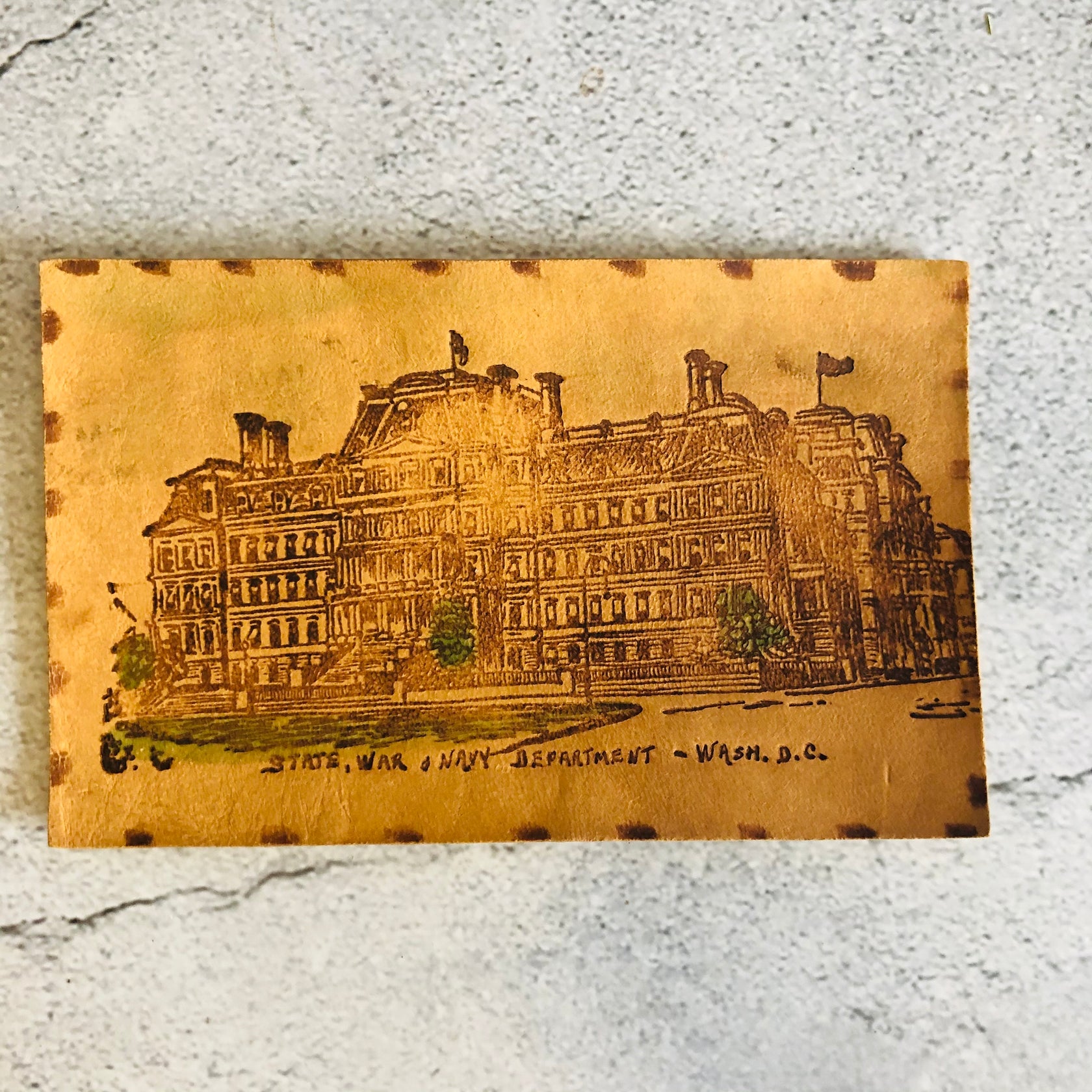 Vintage Ephemera Vintage Leather Postcards |The Urban Vintage Affair