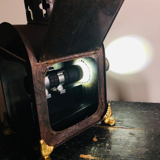 Antique Magic Lantern and Glass Slides |The Urban Vintage Affair