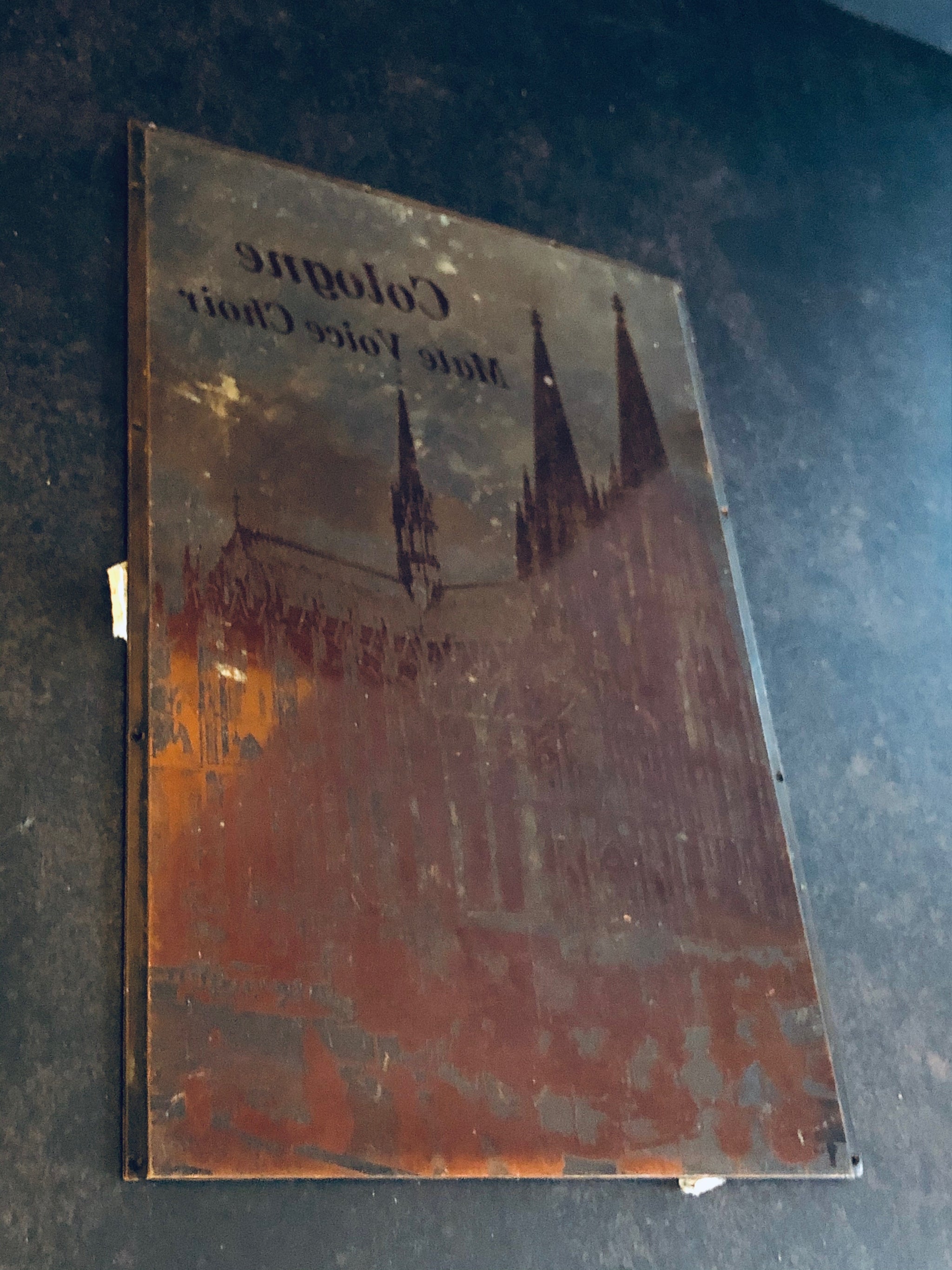 Vintage Copper Printing Plate of a Cathedral | The Urban Vintage Affair