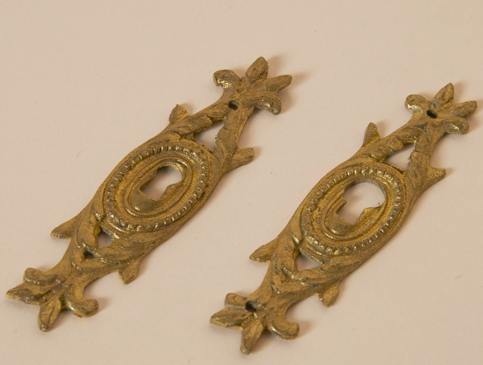 Antique Brass Keyhole Covers & Escutcheons | Decorative Salvage – The ...